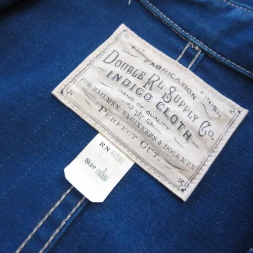 ダブルアールエル RRL ラルフローレン WABASH STRIPE RAILROAD JACKET