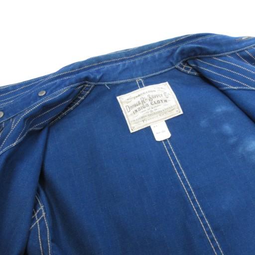 ダブルアールエル RRL ラルフローレン WABASH STRIPE RAILROAD JACKET