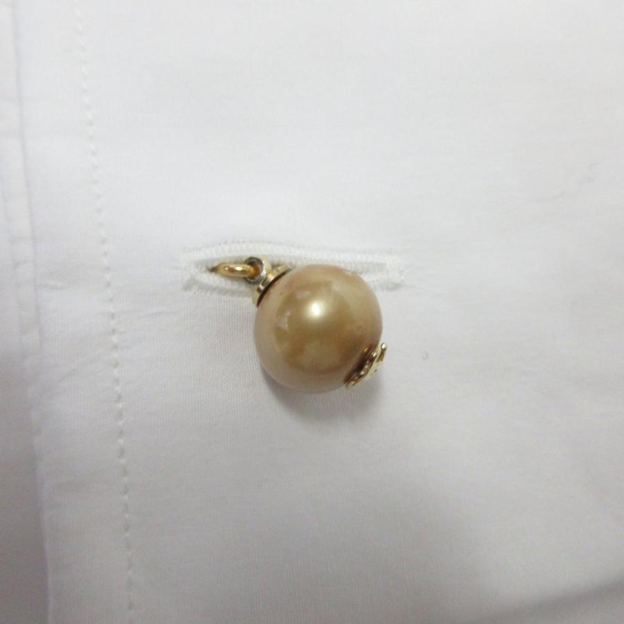 CHANEL（シャネル） CHANEL 92P ドレスシャツ ココマーク パールボタン