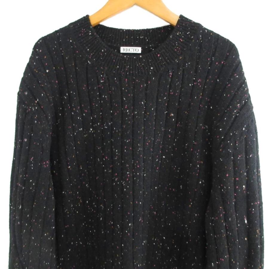 レクト RECTO 美品 キャンディブークレニットトップ セーター 韓国ブランド 長袖 クルーネック ウール 黒 ブラック Mサイズ : ブランド古着販売のベクトル - 通販 - Yahoo ...