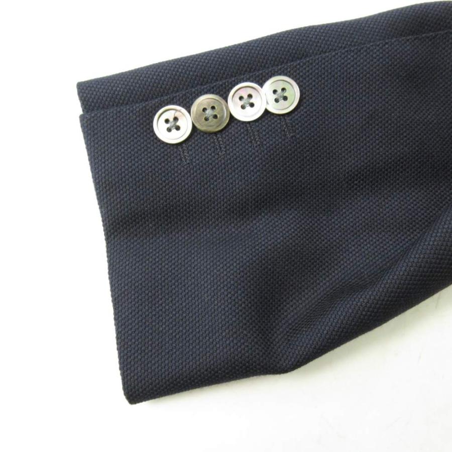 ダーバン DURBAN 美品 テーラードジャケット ブレザー シェルボタン 紺