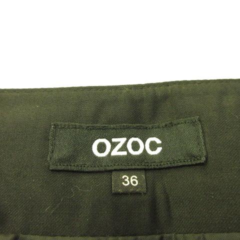オゾック OZOC ミニスカート プリーツ カットオフ 黒 36 *A371 レディース : ブランド古着販売のベクトル - 通販 - Yahoo!ショッピング