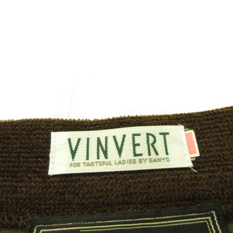 バンベール VINVERT ひざ丈スカート タイト 茶 11 *A127 レディース :117-202308090034:ブランド古着販売のベクトル - 通販 - Yahoo!ショッピング