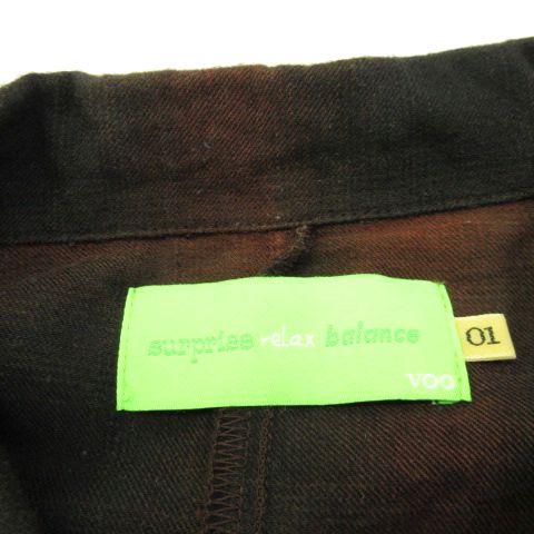 ヴォー VOO Surprise Relax Balance カットソー チャイナシャツ チェック 長袖 赤 黒 01 *A884 メンズ : ブランド古着販売のベクトル - 通販 ...