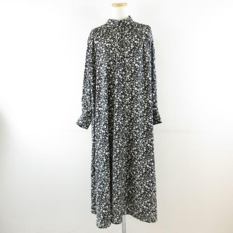 アメリカンホリック AMERICAN HOLIC ワンピース ロング 長袖 花柄 フラワープリント 黒 F *T561 レディース : ブランド古着販売のベクトル - 通販 - Yahoo ...