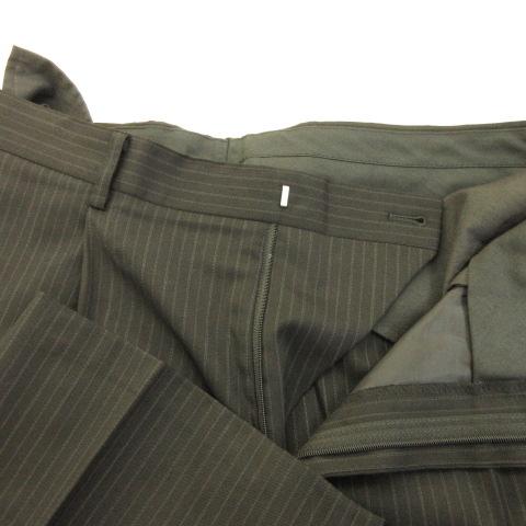 ダーバン DURBAN basic gear スーツ セットアップ テーラードジャケット ストライプ 黒 98AB6 *A220 メンズ : ブランド古着販売のベクトル - 通販 ...