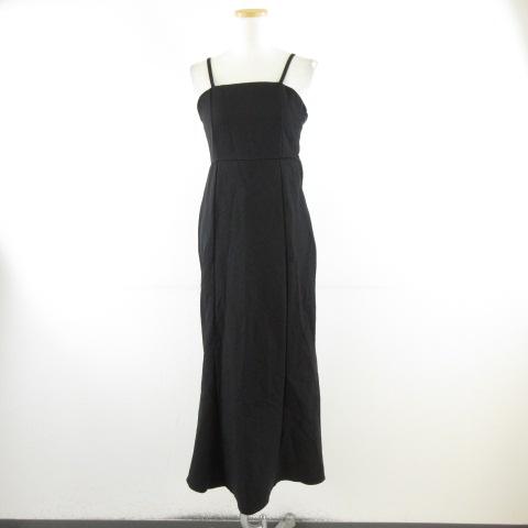 グレイル GRL マーメイドキャミワンピース ロング ストレッチ 黒 M *A492 レディース : ブランド古着販売のベクトル - 通販 - Yahoo!ショッピング