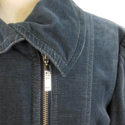 バレンザ VALENZA ジャケット 長袖 ジップアップ 刺繍 紺 42 *T824 レディース : ブランド古着販売のベクトル - 通販 - Yahoo!ショッピング