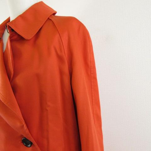 COACH（コーチ） トレンチコート ロング 長袖 オレンジ M *A617