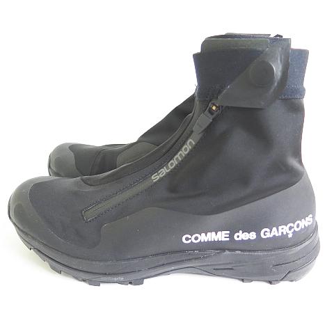 サロモン Salomon COMME des GARCONS XA-ALPINE FOR CDG ブーツ UK6.5 25cm ブラック ...
