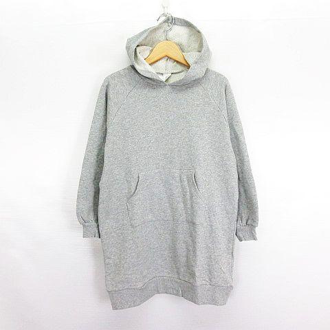 未使用品 dev!rock ワンピース スウェット 長袖 ガゼットパーカー コットン 140 杢グレー ※EKM キッズ : 120-202404090168 : ブランド古着販売のベクトル ...