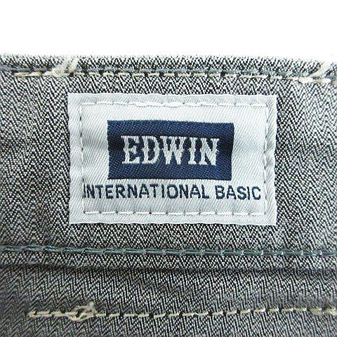 エドウィン EDWIN INTERNATIONAL BASIC FC403S パンツ ボトムス ストレート ヘリンボーン 白樺成分 34 グレー ※EKM メンズ : 120 ...