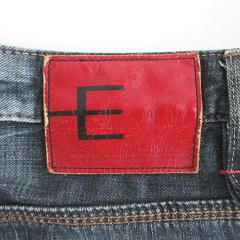 EDWIN エドウィン E-FUNCTION EG5005 デニム ジーンズ ボトムス 立体裁断 ユーズド加工 ストレッチ L インディゴ ※EKM メンズ : ブランド古着販売のベクトル ...