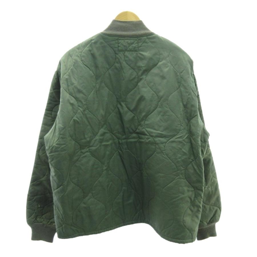 ヴィンテージ VINTAGE 80s USAF CWU-9P ミリタリー キルティング ライナージャケット 米軍実物 L : ブランド古着販売 ...