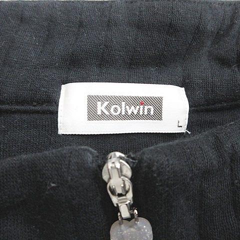コルウィン Kolwin ゴルフ シャツ ニット ハーフジップ 長袖 プルオーバー ブラック 黒 L レディース : 135-202411040249 : ブランド古着販売のベクトル - 通販 ...