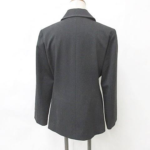 JURIAE ジュリア ジャケット ピーコート ストレッチ ダブル グレー 9AR レディース : ブランド古着販売のベクトル - 通販 - Yahoo!ショッピング