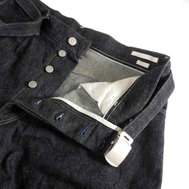 ブラームス BLURHMS 12.9OZ SELVAGE DENIM GI-BELT PANTS ブラームス BLURHMS 12.9OZ SELVAGE DENIM GI-BELT PANTS