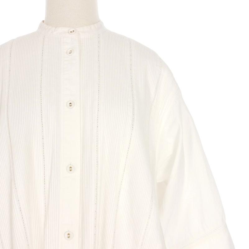 フィータ Pheeta バンドカラーシャツワンピース ドレス 半袖 1