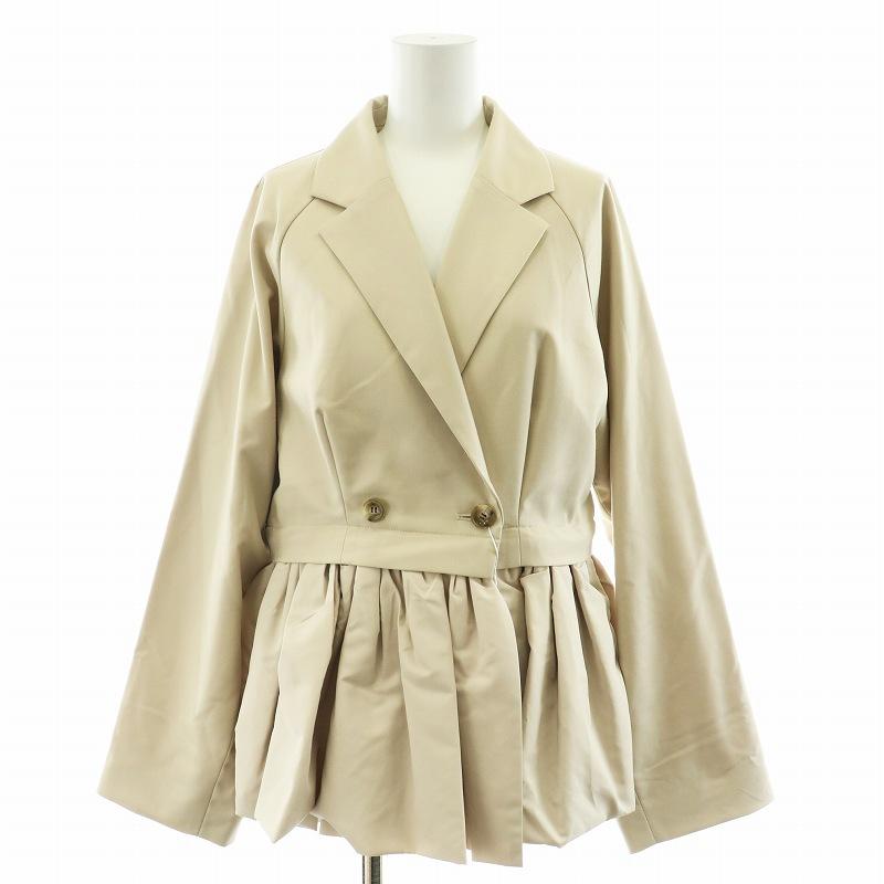 未使用品 コエル COEL 2WAYショートテーラードジャケット 38 M ベージュ 183102054 /AN31 GY36 レディース : ブランド古着販売のベクトル - 通販 ...