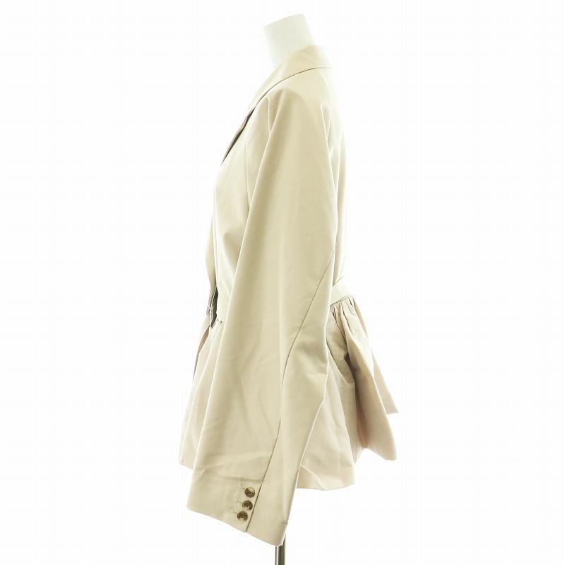 未使用品 コエル COEL 2WAYショートテーラードジャケット 38 M ベージュ 183102054 /AN31 GY36 レディース : ブランド古着販売のベクトル - 通販 ...