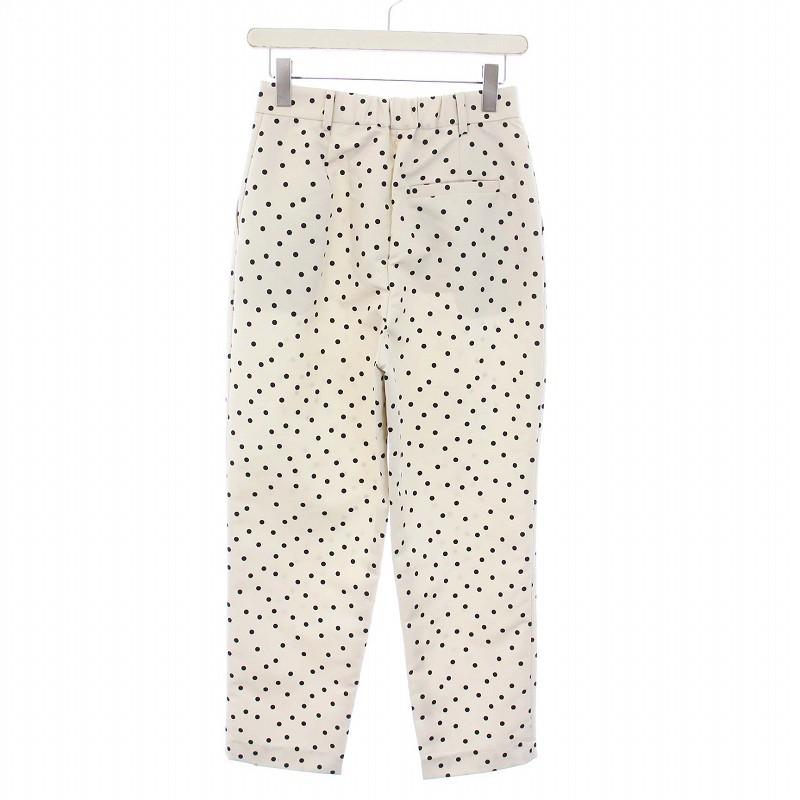 未使用品 コエル COEL タグ付き ドットテーパードパンツ ハイウエスト クロップド 36 S ベージュ 183307081 /KH GY36 レディース : ブランド古着販売のベクトル ...