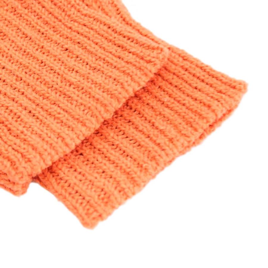 23区（ニジュウサンク） オンワード樫山 ニット カットソー 長袖 絹 シルク 麻 リネン混 46 オレンジ /AN63 BM レディース ...