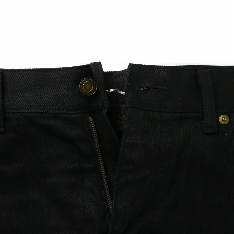 サンローラン パリ SAINT LAURENT PARIS D02 M SK-LW デニムパンツ ジーンズ ストレッチ スキニー 30 黒 376906 YYS02 : ブランド古着販売の ...