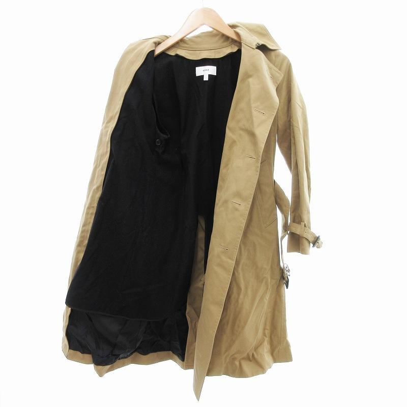 ハイク HYKE トレンチコート ジャケット ベルト付き エポレット 1