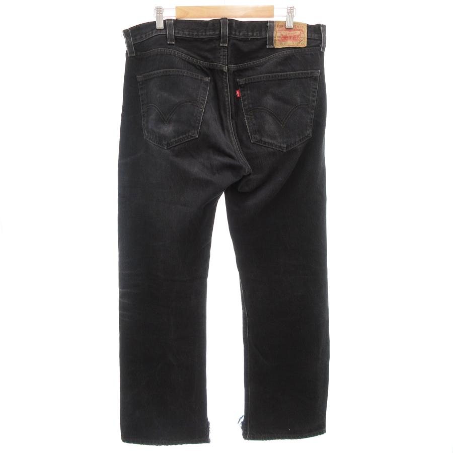 Levi's リーバイス 501 デニムパンツ ジーンズ ストレート ボタンフライ W38 L32 黒 ブラック /GV GY01 メンズ : ブランド古着販売のベクトル - 通販 ...