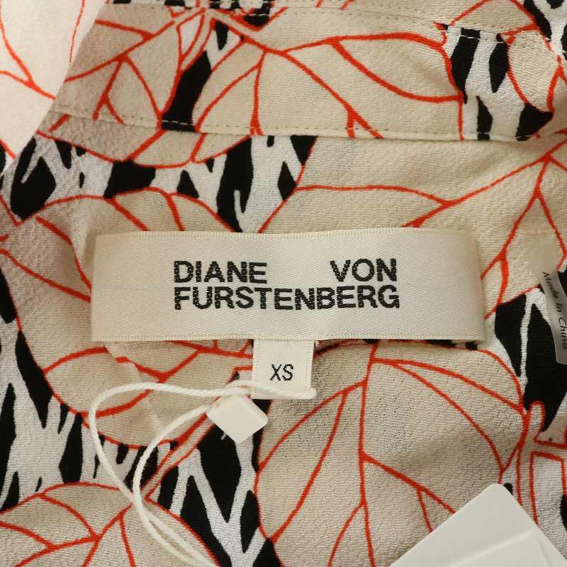 未使用品 DIANE von FURSTENBERG 近年モデル ラップワンピース シャツ