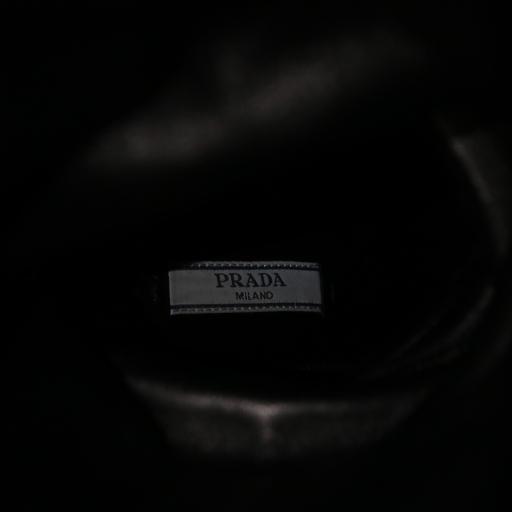 PRADA（プラダ） ロングブーツ スエード ポインテッドトゥ ハイヒール