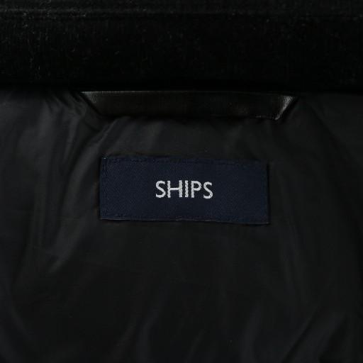 シップス SHIPS ダウンジャケット コート アウター ウール ミドル