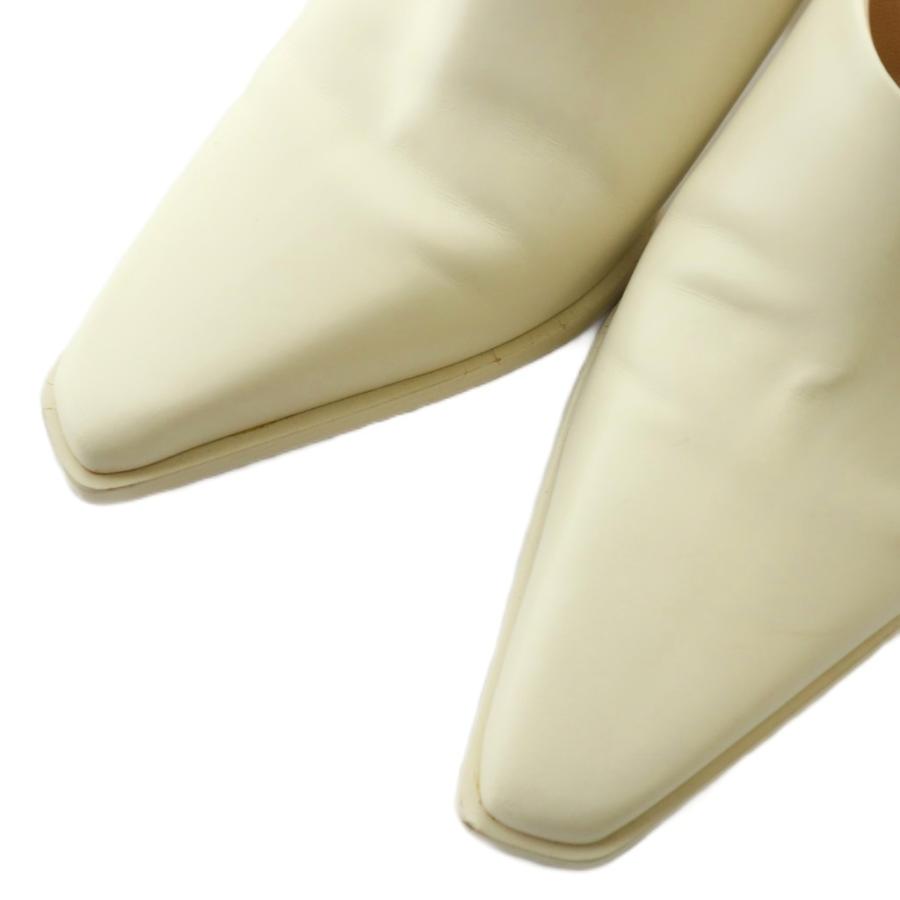 ボッテガヴェネタ BOTTEGA VENETA ミュール サンダル レザー スクエア