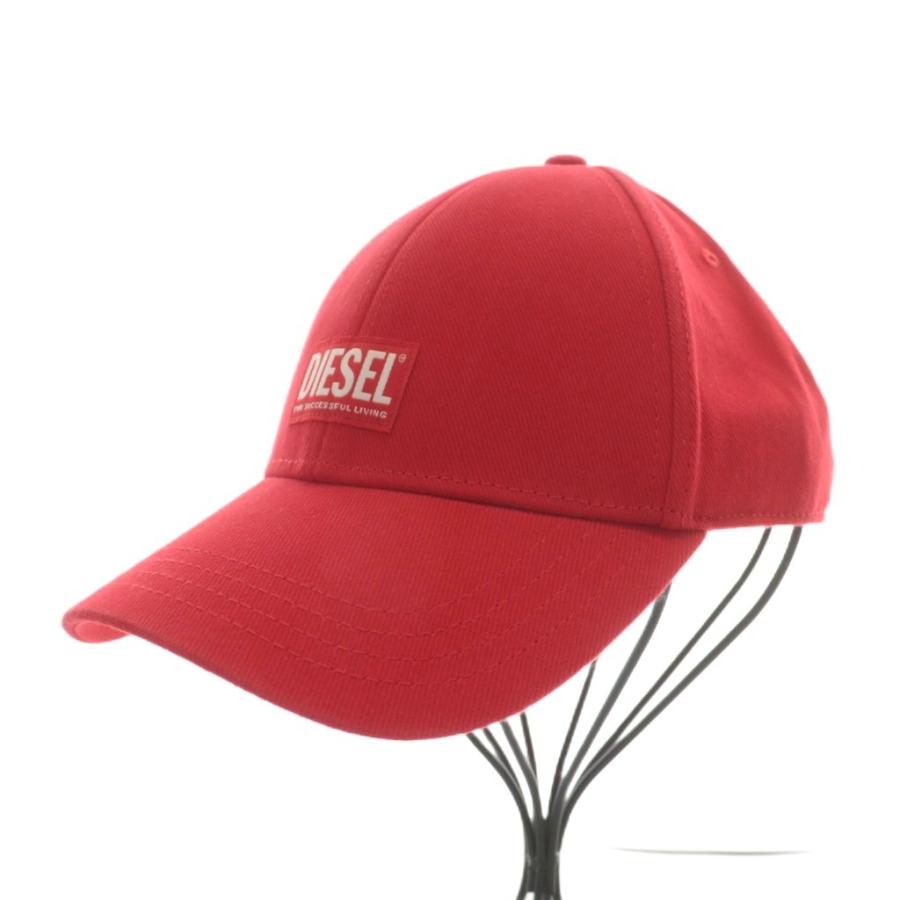 DIESEL 未使用品 ディーゼル CORRY-JACQ-WASH 帽子 キャップ ロゴ 02 赤 レッド A11360-0BLAA /XZ GY19 メンズ : ブランド古着販売のベクトル ...