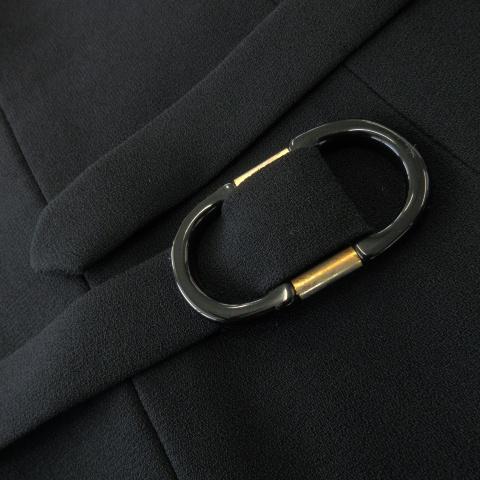 東京ソワール ソワールペルル SOIR PERLE ワンピース ロング ボウタイ