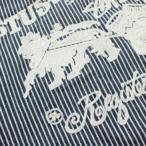 STUSSY（ステューシー） ヒッコリーシャツ 長袖 ストライプ S ネイビー