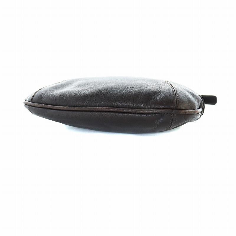 コーチ COACH オールドコーチ ヴィンテージ 9211 ワンショルダー バッグ レザー ゴールド金具 茶 ブラウン GY18 /MQ ...