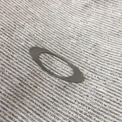 オークリー OAKLEY パンツ ジャージ ロング ストレッチ ワンポイント ロゴ ボーダー柄 スポーツ XL グレー /AO1 GY18 ...