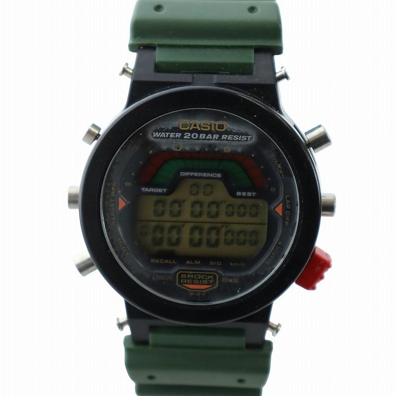 G-SHOCK カシオジーショック CASIO 腕時計 ウォッチ クォーツ デジタル 黒 ブラック 緑 グリーン DW-6000 GY18 ...