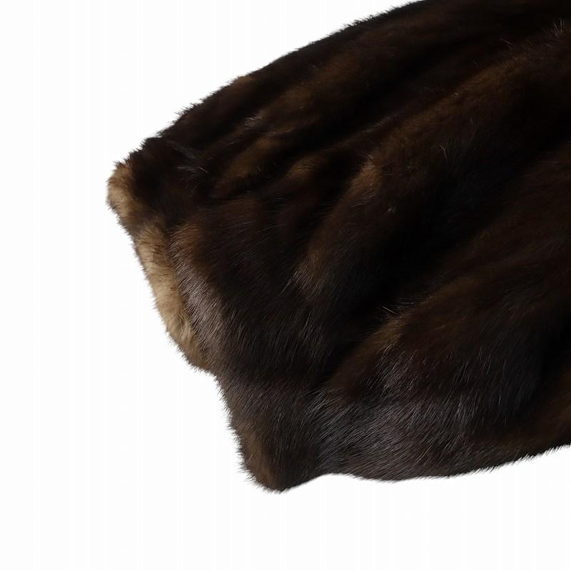 ナカムラ ファー nakamura fur 毛皮コート 長袖 ミドル 総裏地