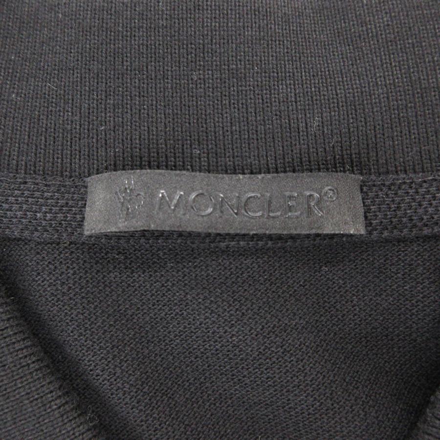 MONCLER（モンクレール） ポロシャツ ロゴ ラバーワッペン コットン