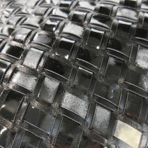 Bally（バリー） ハンドバッグ メッシュ 編み込み レザー 本革