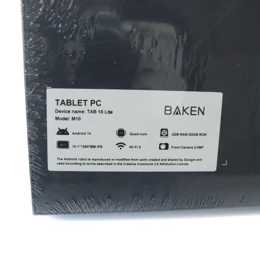 未使用品 BAKEN タブレット Android TAB 10 LITE 10インチ ロゴ グレー M10 GY18 /MQ その他 ...