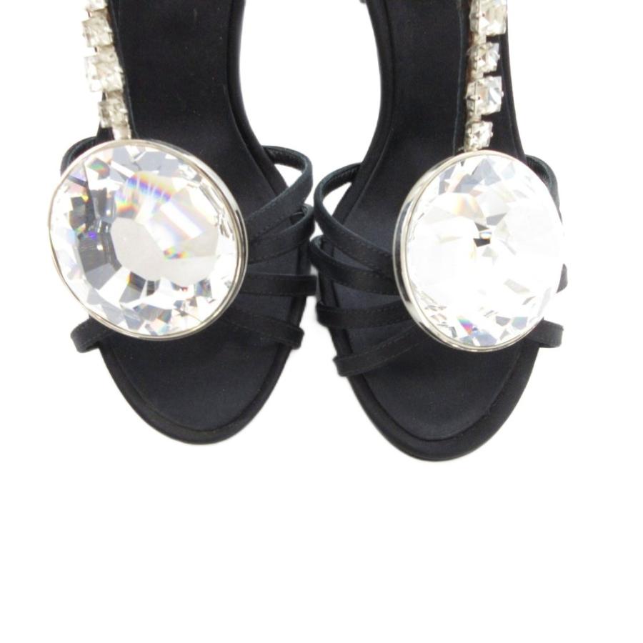 CHANEL（シャネル） サンダル ストラップ ビジュー クリスタルストーン