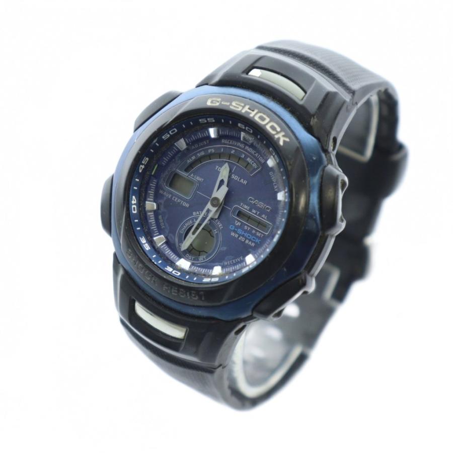 G-SHOCK カシオジーショック CASIO ジャンク品 GW-1310J 腕時計 ウォッチ クォーツ アナデジ ロゴ 黒 ブラック ...
