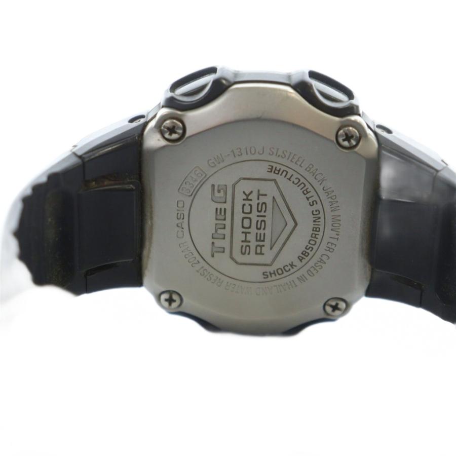 G-SHOCK カシオジーショック CASIO ジャンク品 GW-1310J 腕時計 ウォッチ クォーツ アナデジ ロゴ 黒 ブラック ...