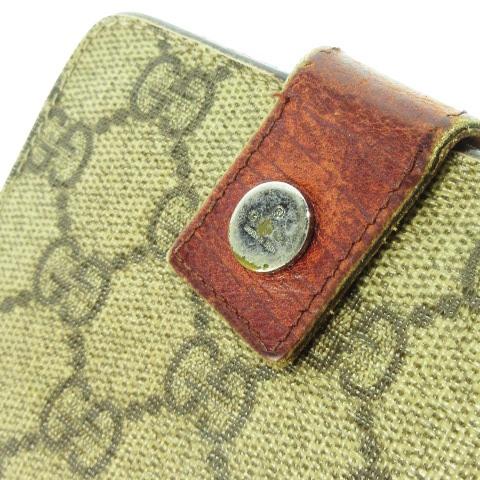GUCCI（グッチ） 二つ折り財布 ウォレット 小銭入れあり レザー 革 PVC