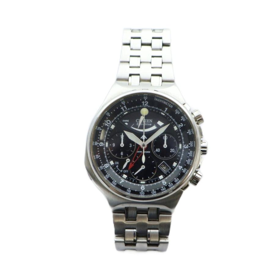 シチズン CITIZEN E210-T006086 Eco-drive エコドライブ 腕時計 ウォッチ ソーラー クロノグラフ ロゴ ...