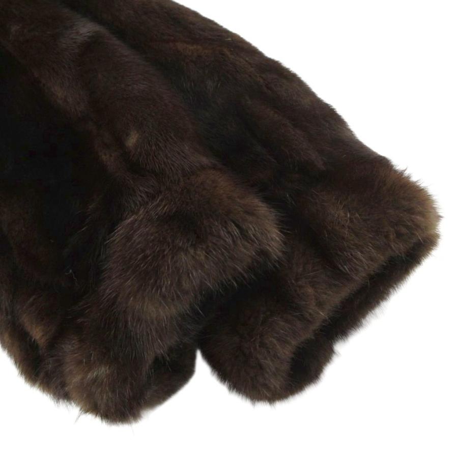 ROYAL MINK New York SEIBU ミンク ファーコート 毛皮 ハーフ丈 茶