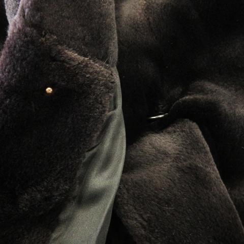 【中古】ヴィオレッタ VIOLETA ファーコート 毛皮 セーブル ロング丈 スタンドカラー F マルーン /CK7 ■GY18 ヴィオレッタ VIOLETA ファーコート 毛皮 セーブル ロング丈 スタンド